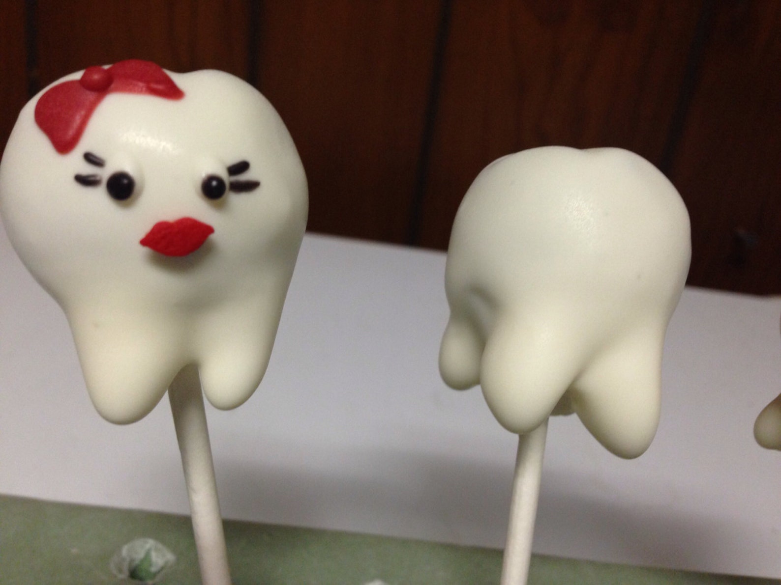 Teeth Cake Pops - Etsy
