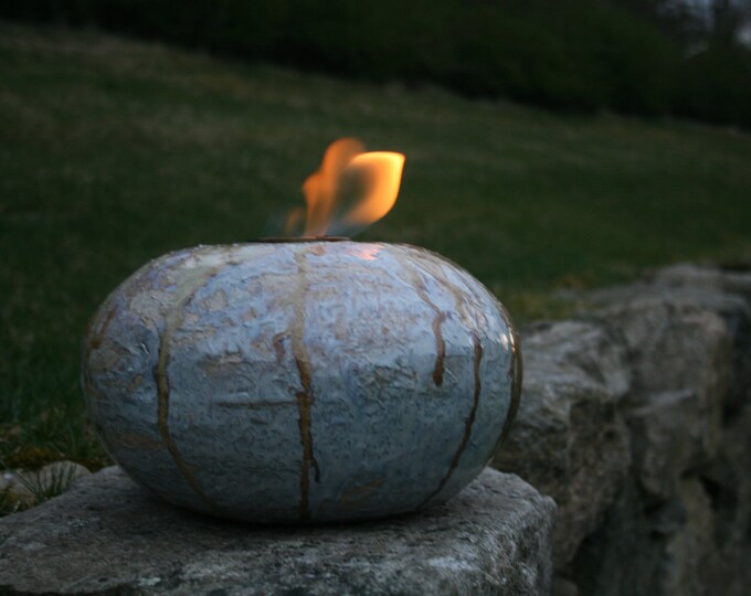 Large Ceramic Pottery Fire Pot, Firepot, Flame Pot - Etsy