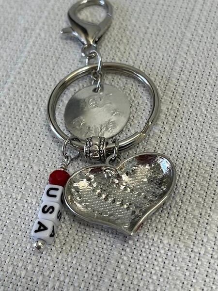 TRUMP 2024 Patriotic Keychain - Etsy