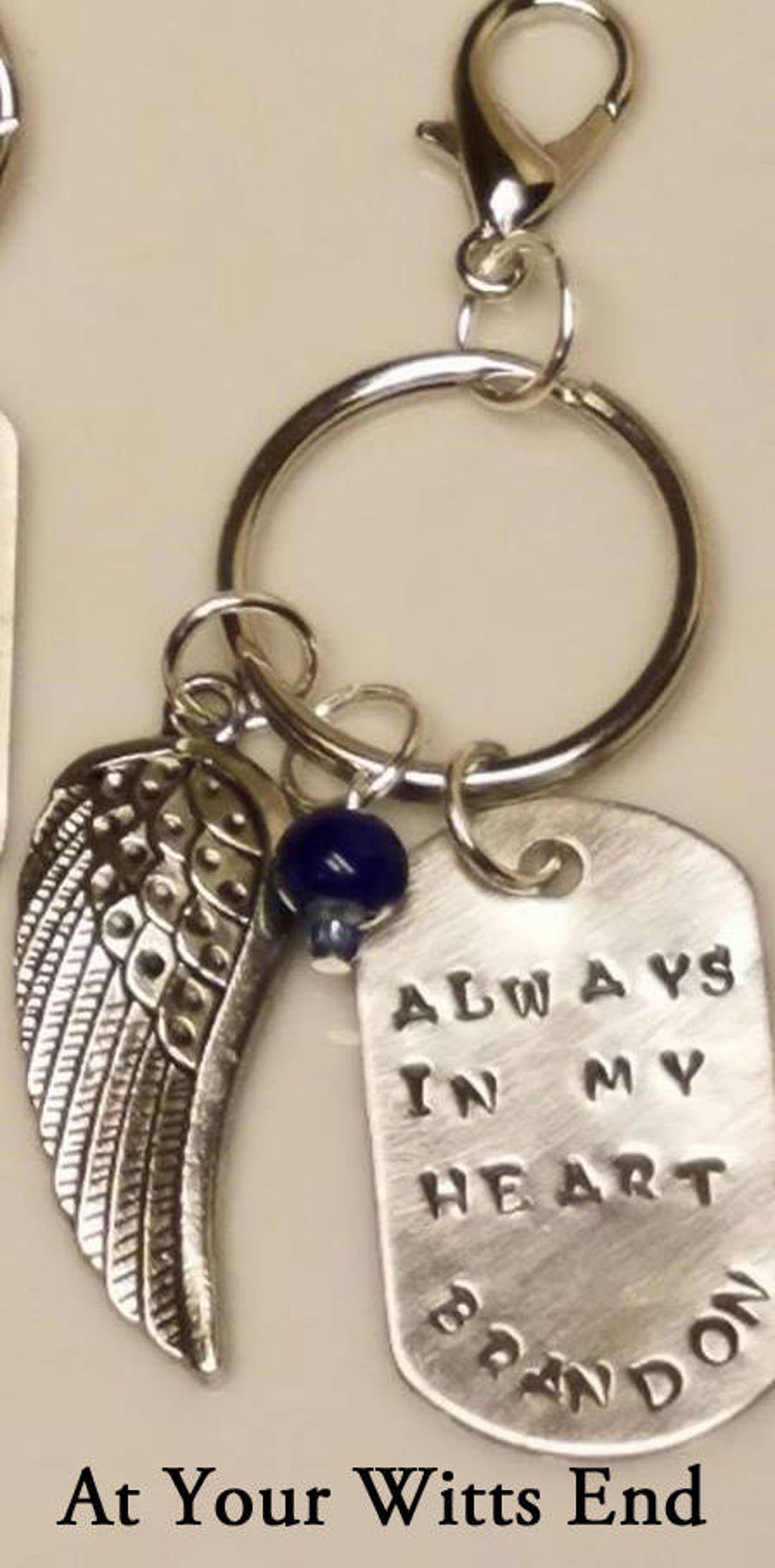 Sympathy Gift, in Memory Of, Loss of Loved One Gifts, Keychains, Key ...
