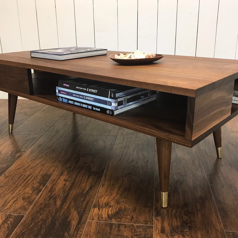 Walnut Coffee Table - Etsy