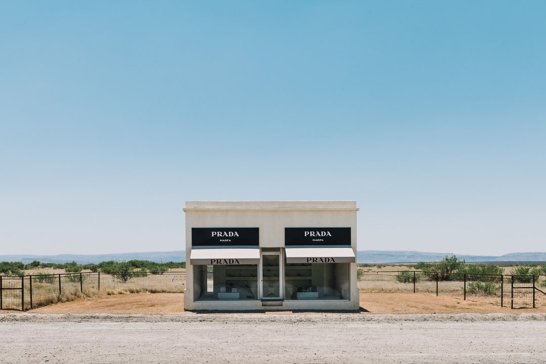Marfa Texas Art Installation Fine Art Photograph | Marfa Print | West ...