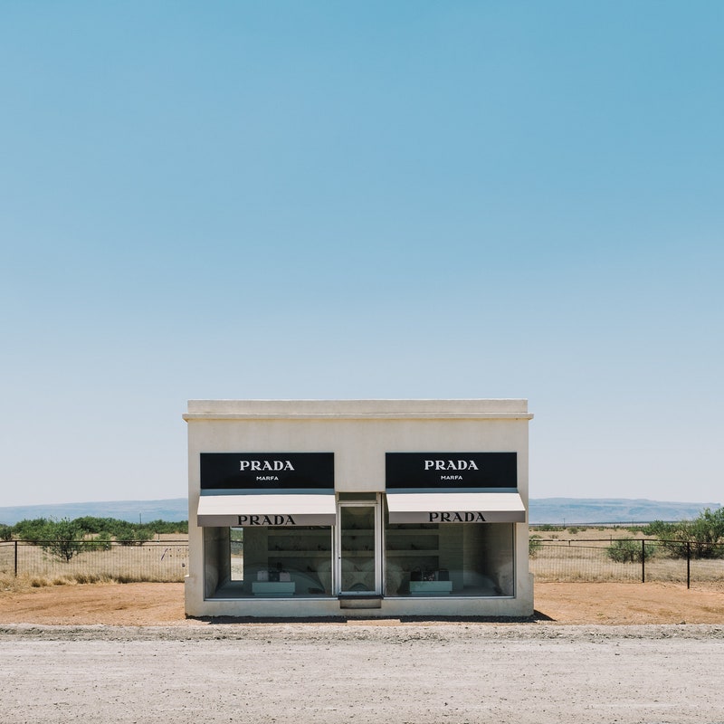 Prada Marfa Decor - Etsy