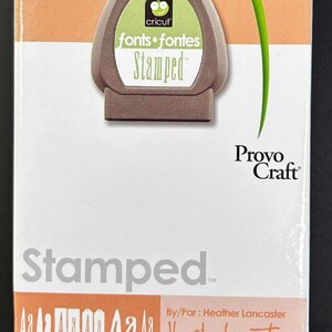 Stamped - Cricut Cartridge - Etsy