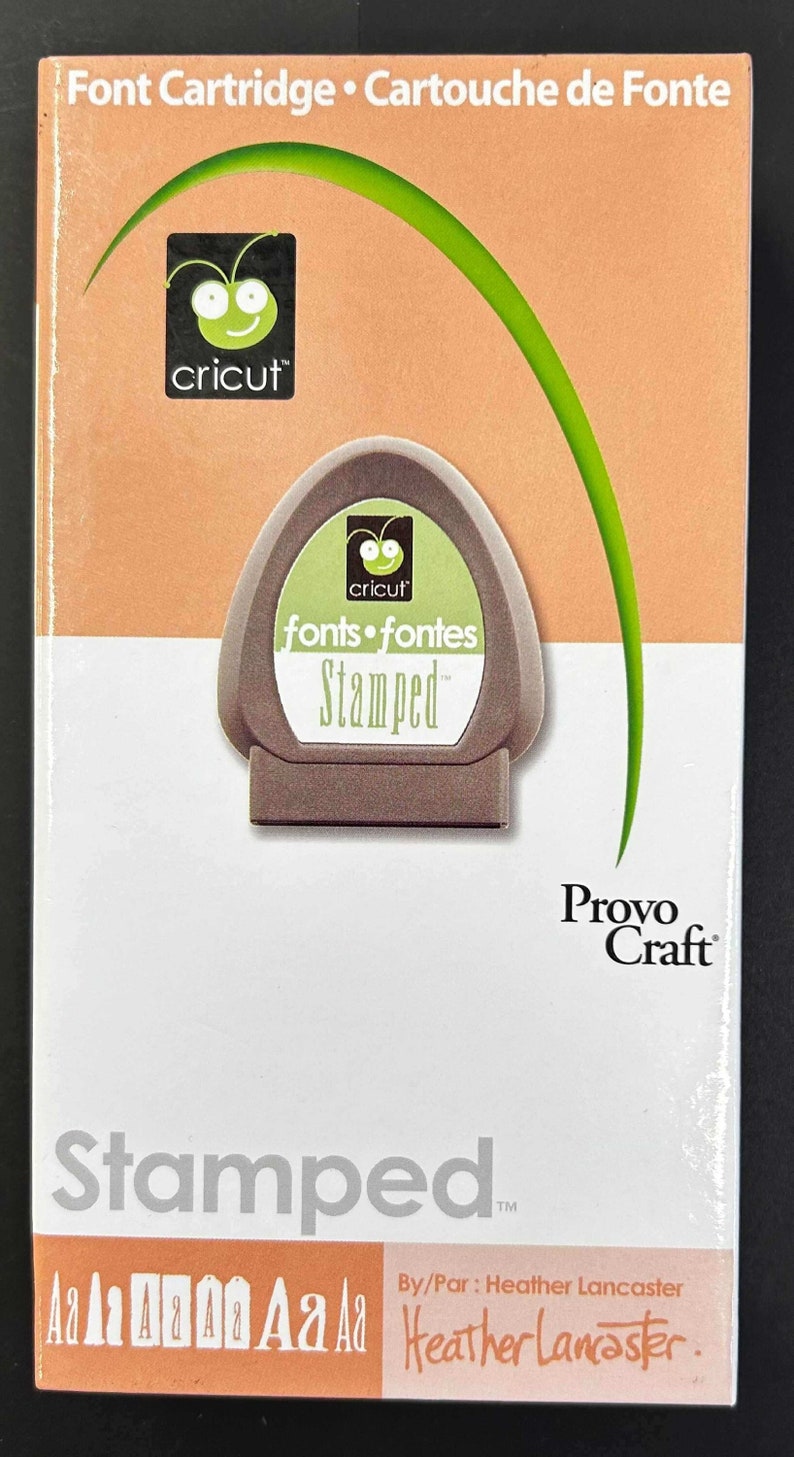 Stamped Cricut Cartridge - Etsy