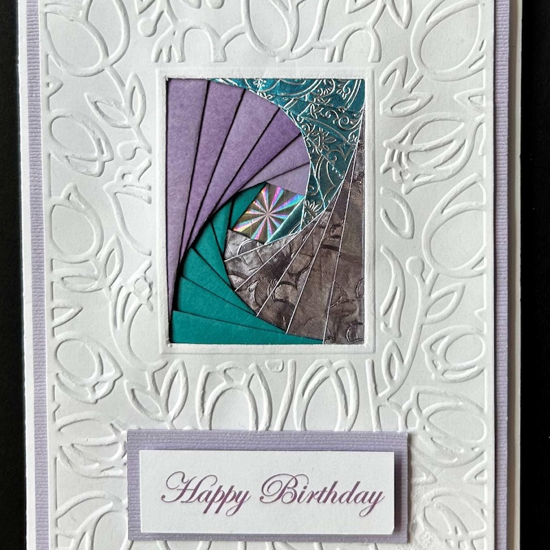 Iris Folding Birthday - Etsy