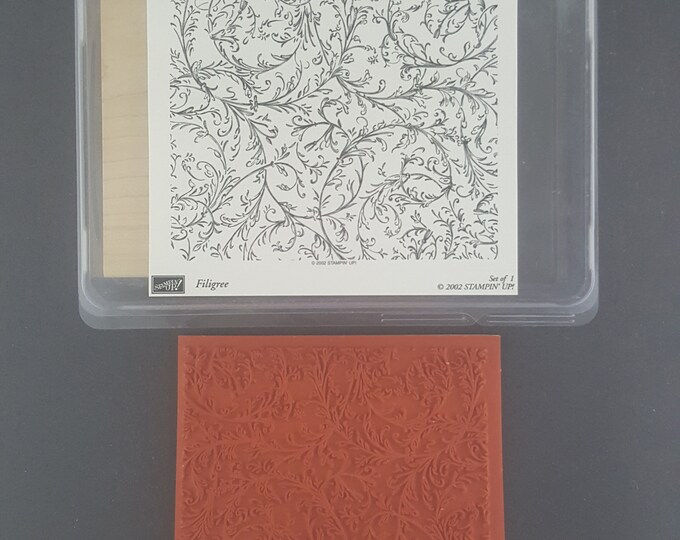 Stampin' Up! Large Background Stamp - Etsy