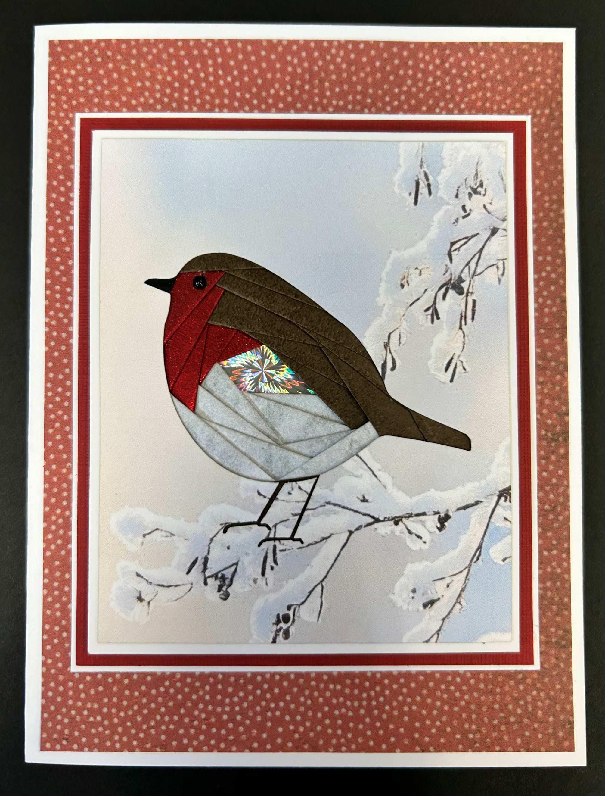 Iris Folding Card Kit #134: Robin Design, A6 Size, Christmas, Any ...