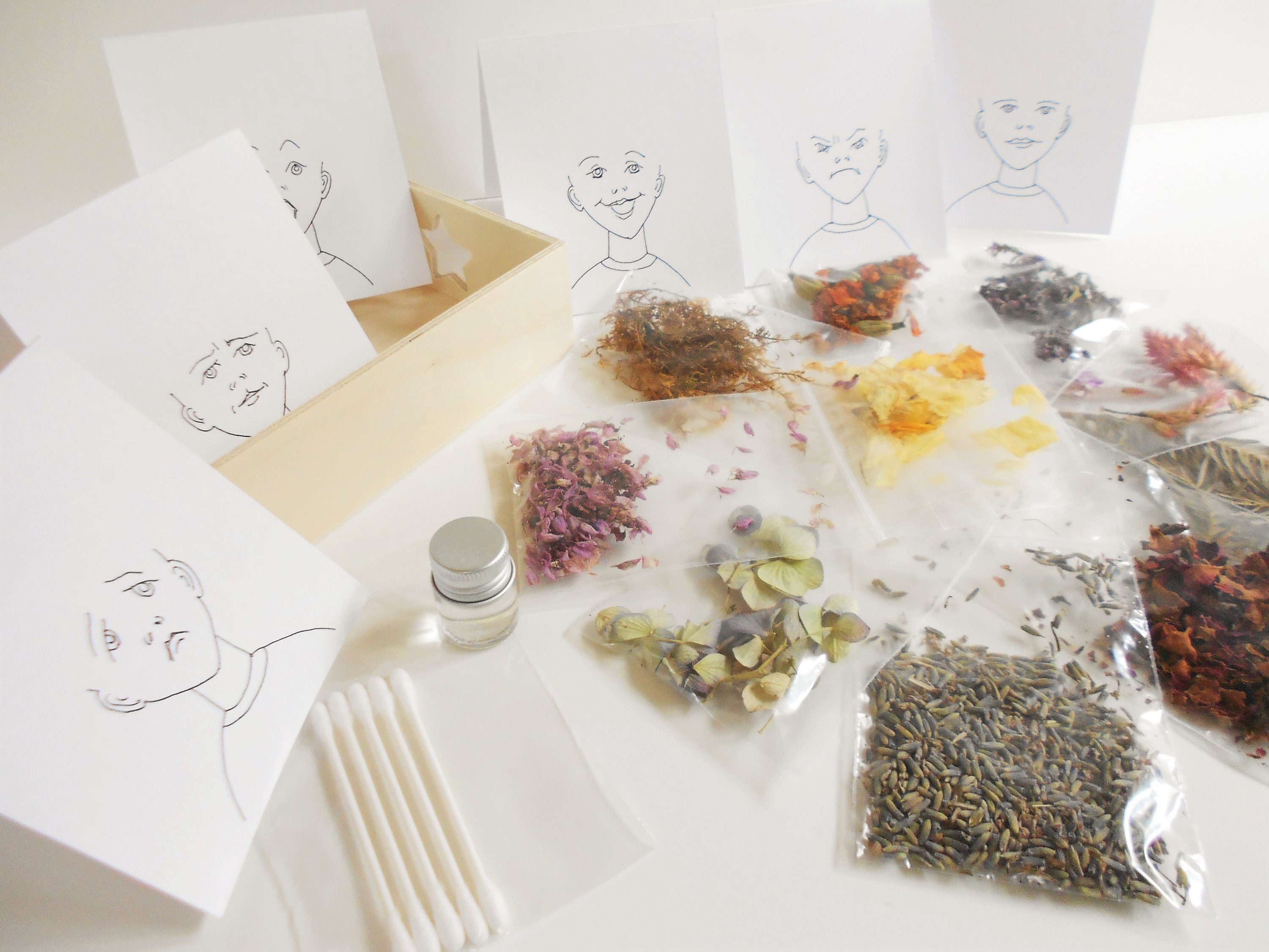 Emotions Cards Feelings Activity Kit Greeting Cards or Kids Desk ...