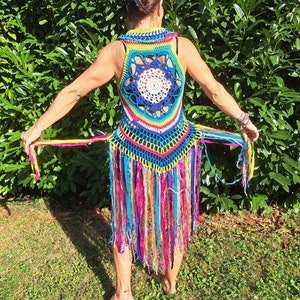 Crochet FESTIVAL VEST, Fae Vest - Etsy