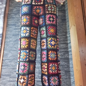 CROCHET PATTERN * 5in1 PANTS * Granny Square Trousers - Etsy