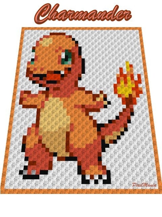 Pixel Art Maler Pokemon Charmander PATTERN] Looking For This Charizard