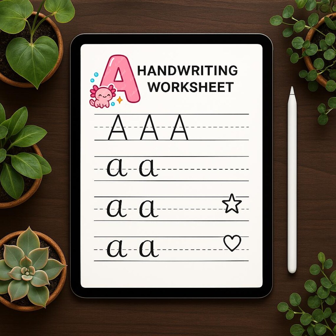 Cute Kawaii Animal Alphabet A-Z PNG Clipart, 26 Letters, ABC Learning ...