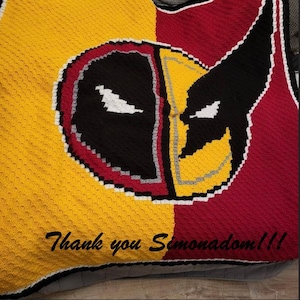 DEADPOOL & WOLVERINE - Graph for C2C Blanket - Etsy