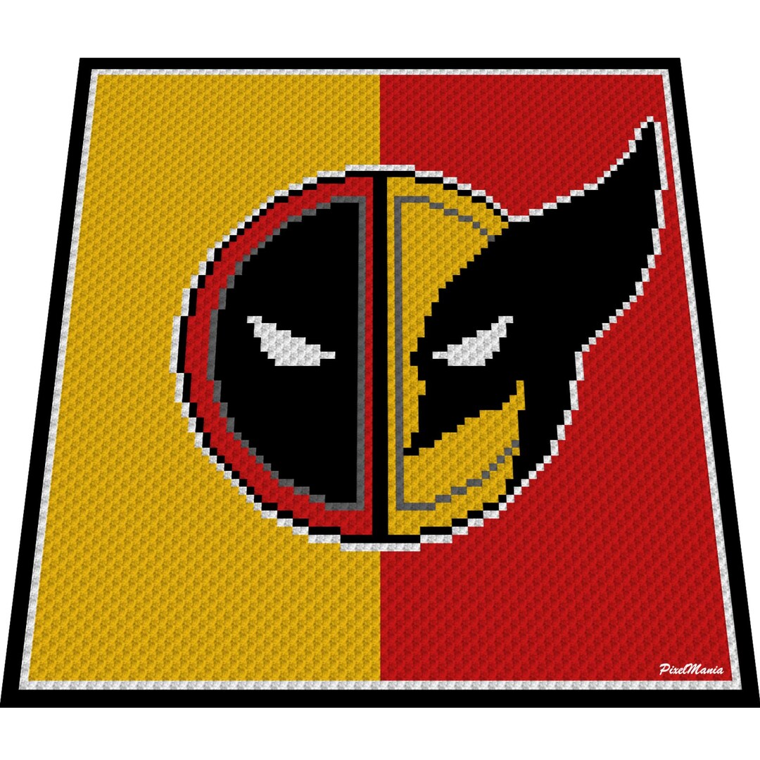 DEADPOOL & WOLVERINE - Graph for C2C Blanket - Etsy