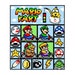 MARIO KART - Super Mario Inspired Graph for Blanket, C2C, Written ...