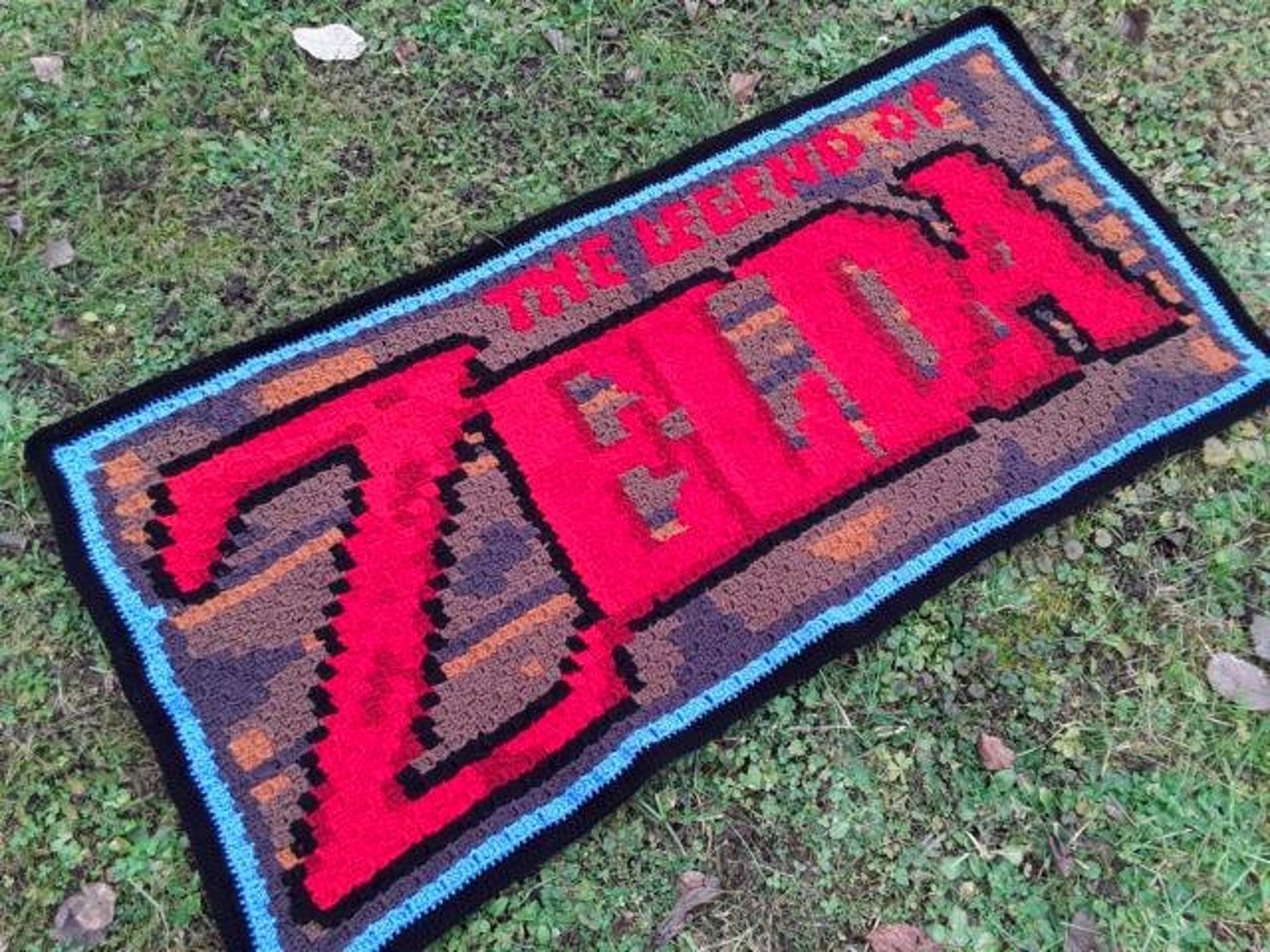 ADD ON the Legend of Zelda Inspired Graph for Blanket, C2C, Written ...