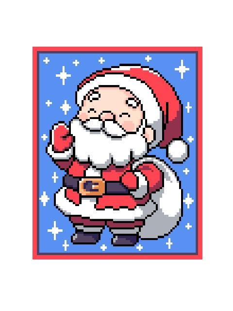 SANTA CLAUS, Graph for C2C Blanket - Etsy