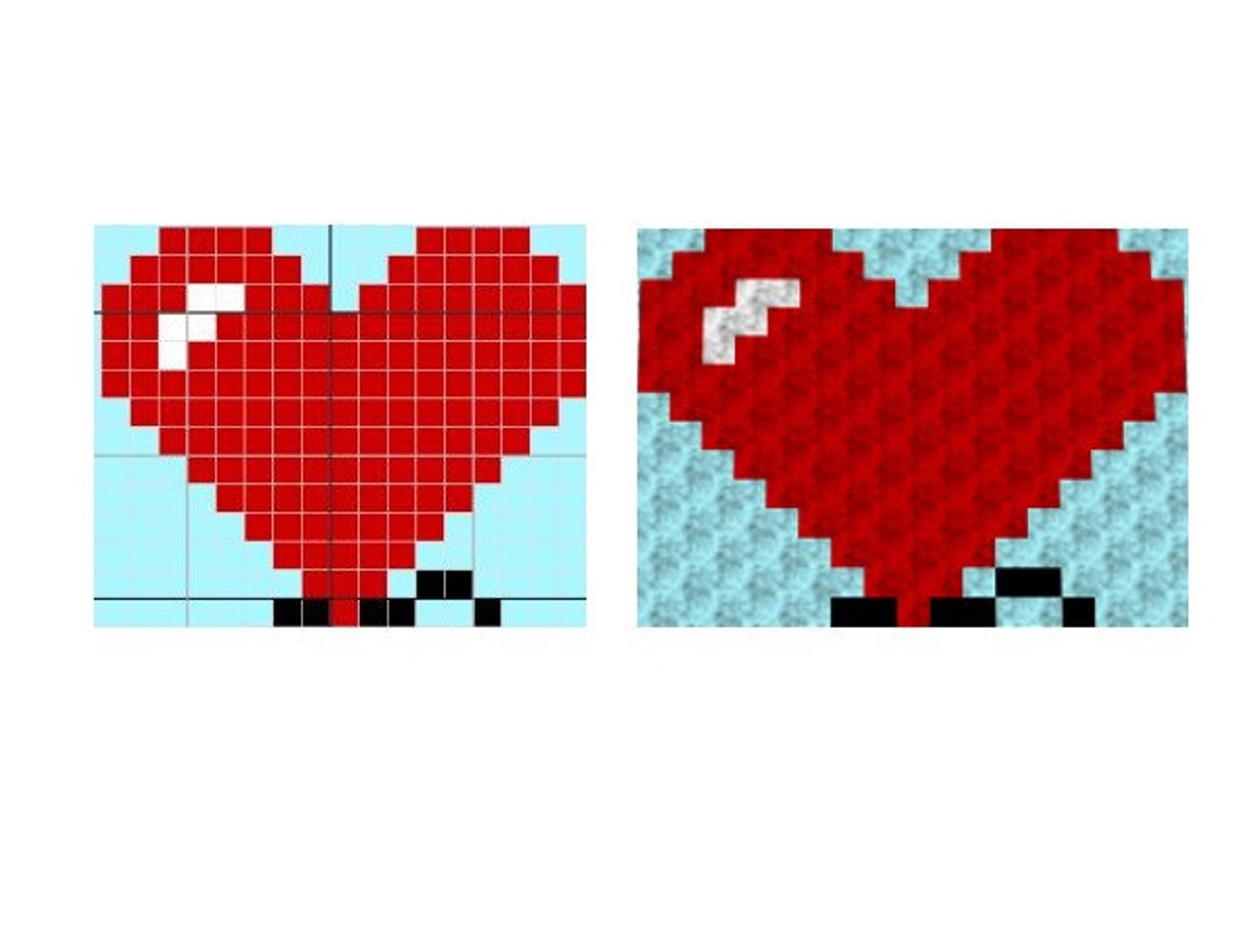 3 Little Cats Crochet Chart Graphic c2c Mini C2c Sc Hdc | Etsy