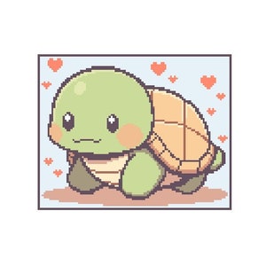 TURTLE - Graph for C2c Crochet Blanket - Etsy