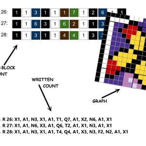 HYRULE - the Legend of Zelda Inspired Graph for Blanket, C2C, Written ...