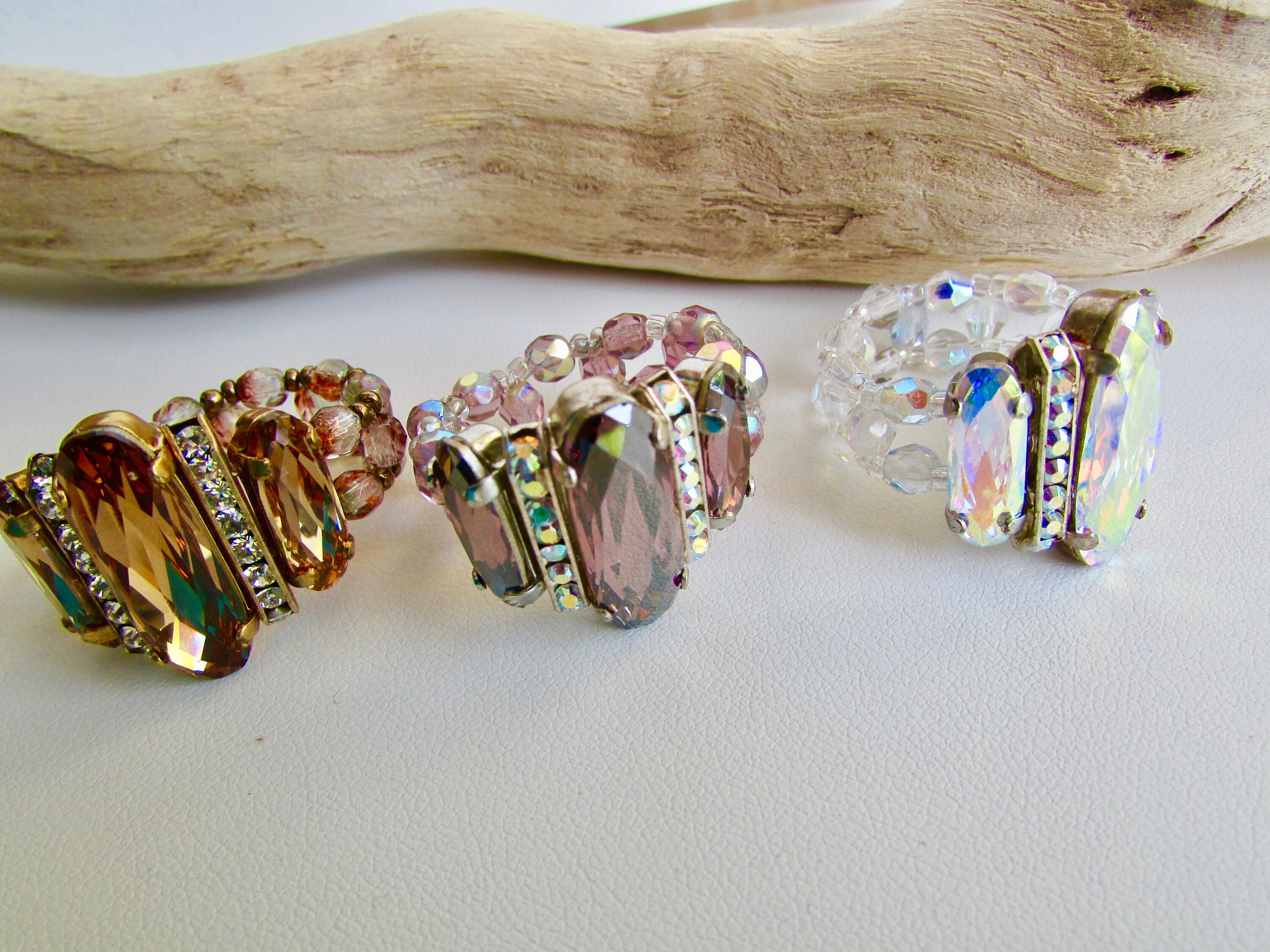 Swarovski Crystal Ring - Etsy