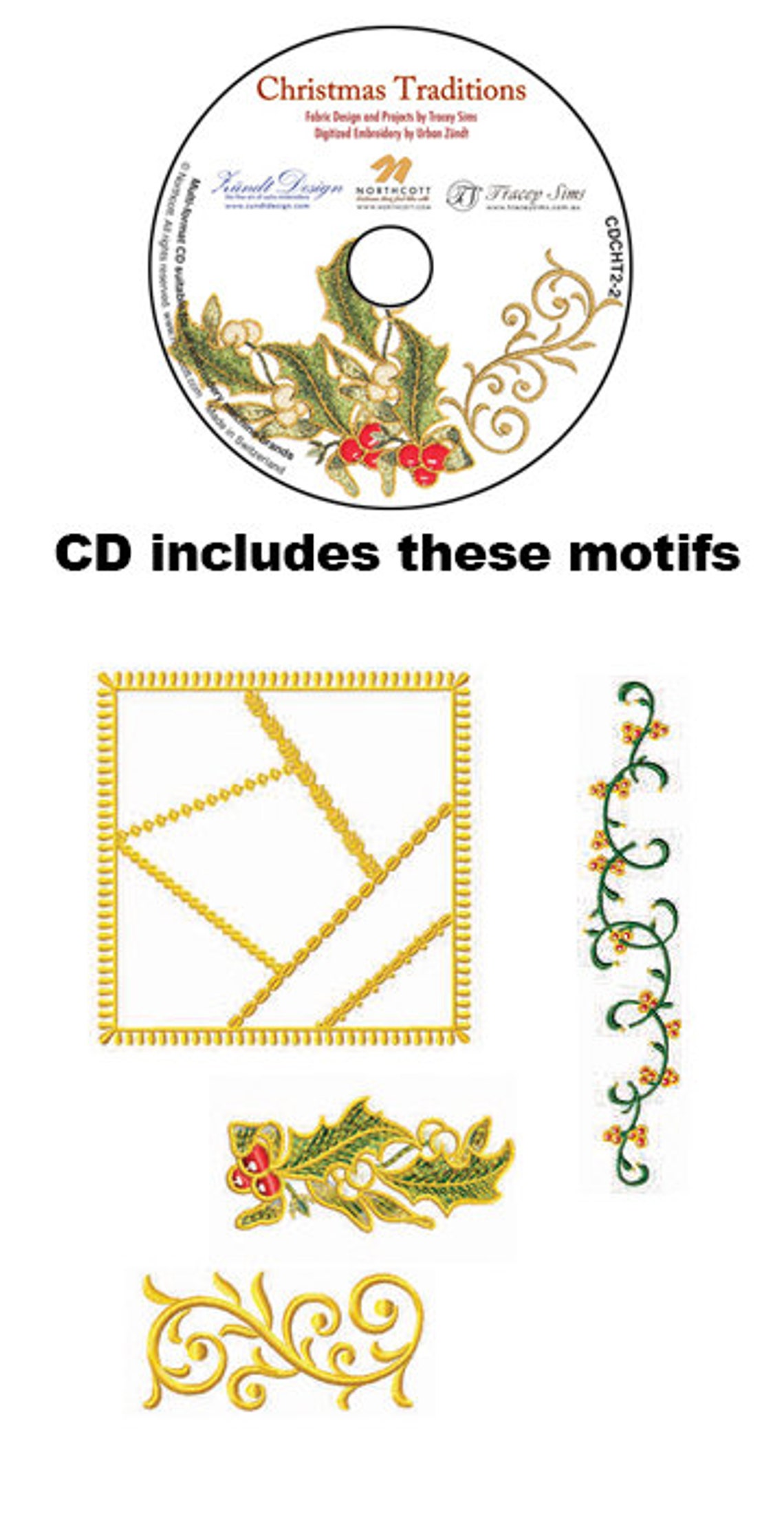 Embroidery Machine: Christmas Traditions, Cd - Etsy