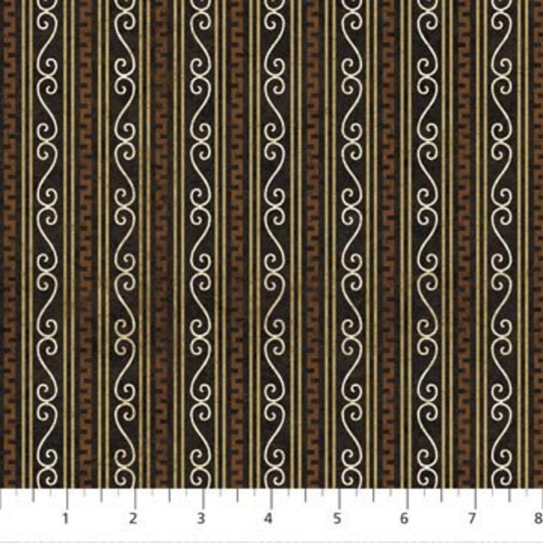 Stonehenge Aphrodite by Northcott Studios Stripe Brown - Etsy