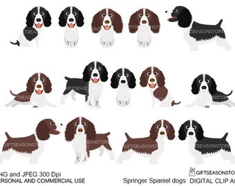 Quincy the English Springer Spaniel Decal Sticker Gifts for - Etsy