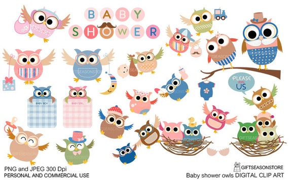 Baby Shower Owl Clip Art Free