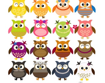 20 Birds Digital Clip Art for Personal and Commercial Use | Etsy