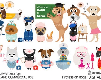 Back To School Clipart Animated Dog