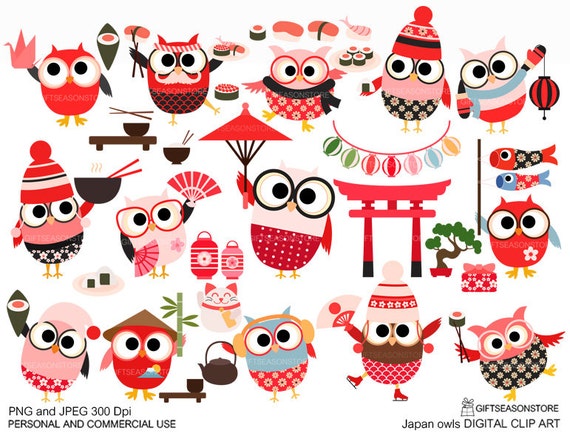 Japan Clip Art Collection For Personal And Commercial Use Japanese