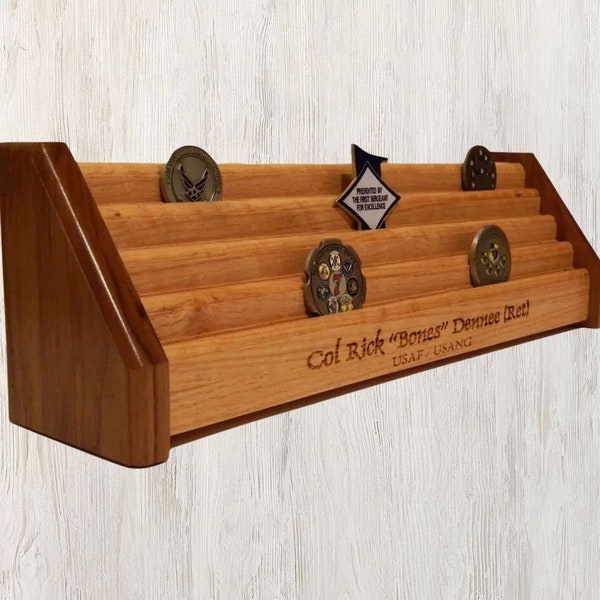 Challenge Coin Display Desk - Etsy