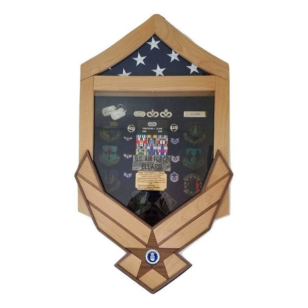 Air Force Shadow Box - Etsy