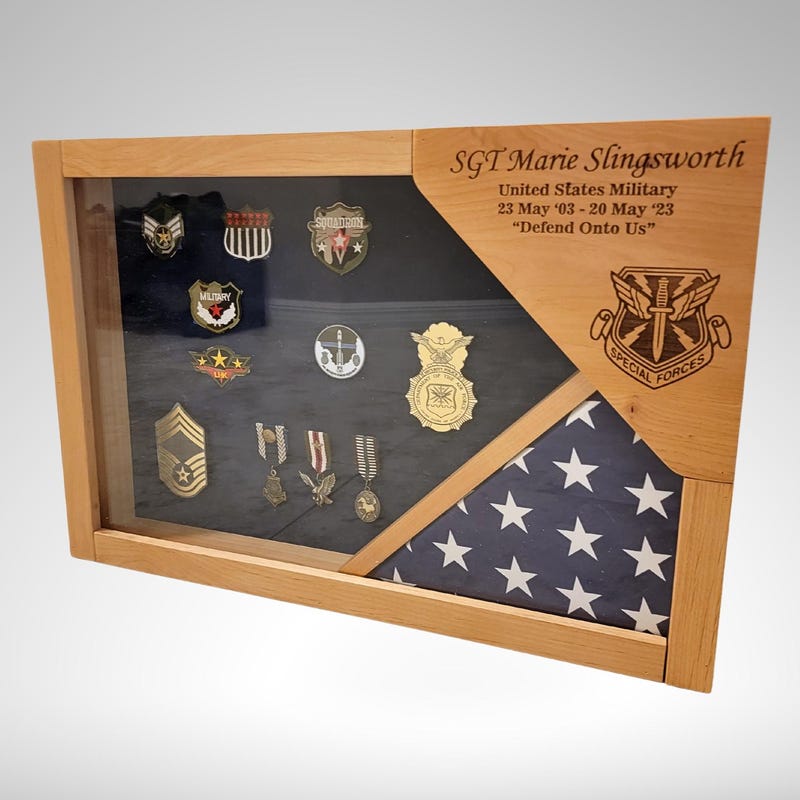 Shadow Box for Uniforms - Etsy