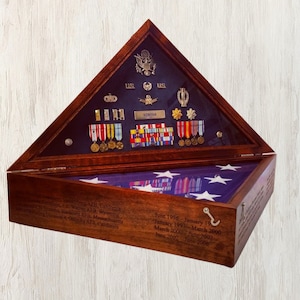 Custom 3x5 Flag Shadow Box - Etsy