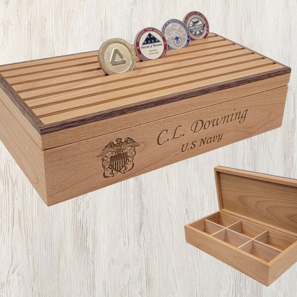 Challenge Coin Display - Etsy