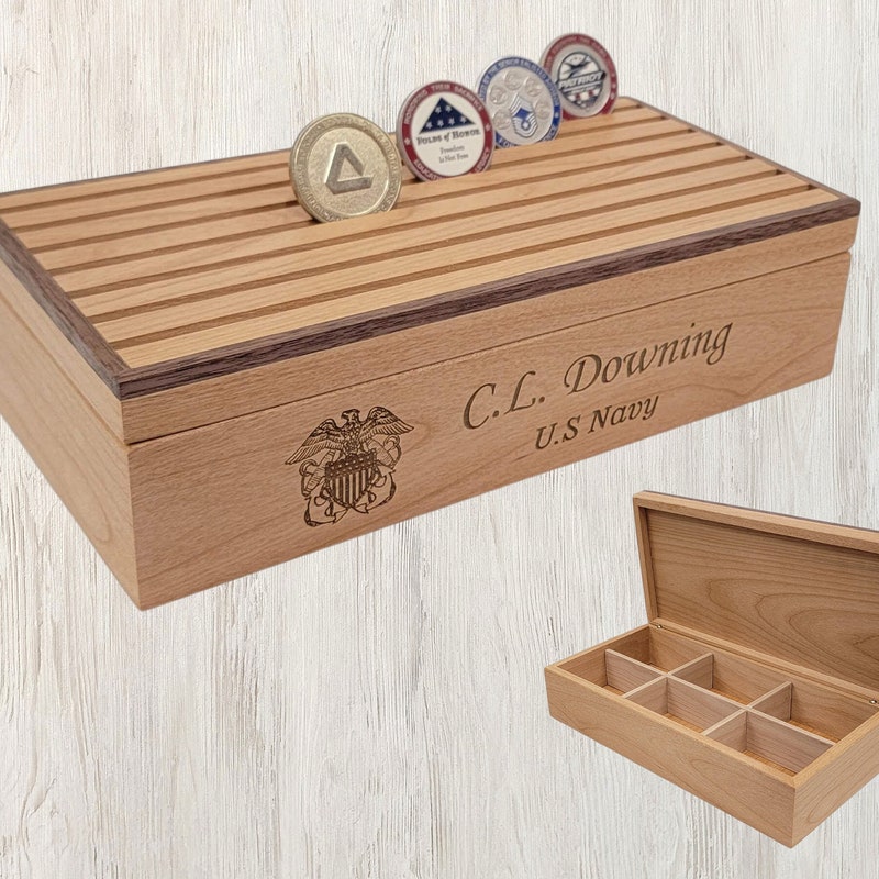 Challenge Coin Display - Etsy