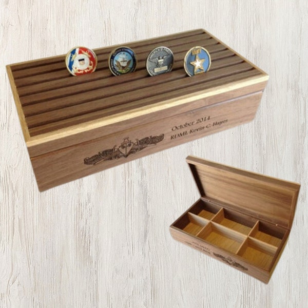 Challenge Coin Display - Etsy