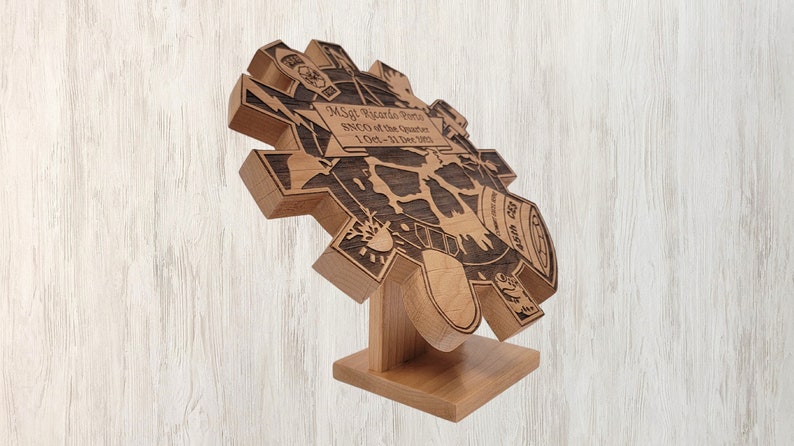 Civil Engineering Awards, CES Cog Plaques, Air Force CE Display - Etsy