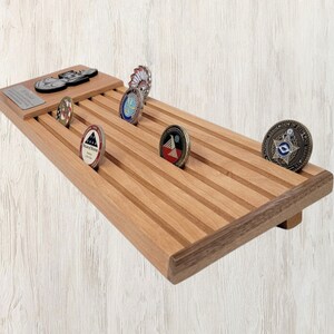 US Navy Challenge Coin Holder, USN Anchor Coin Display, Navy Chief Coin ...