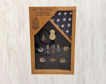 Military Navy Shadow Box - Etsy