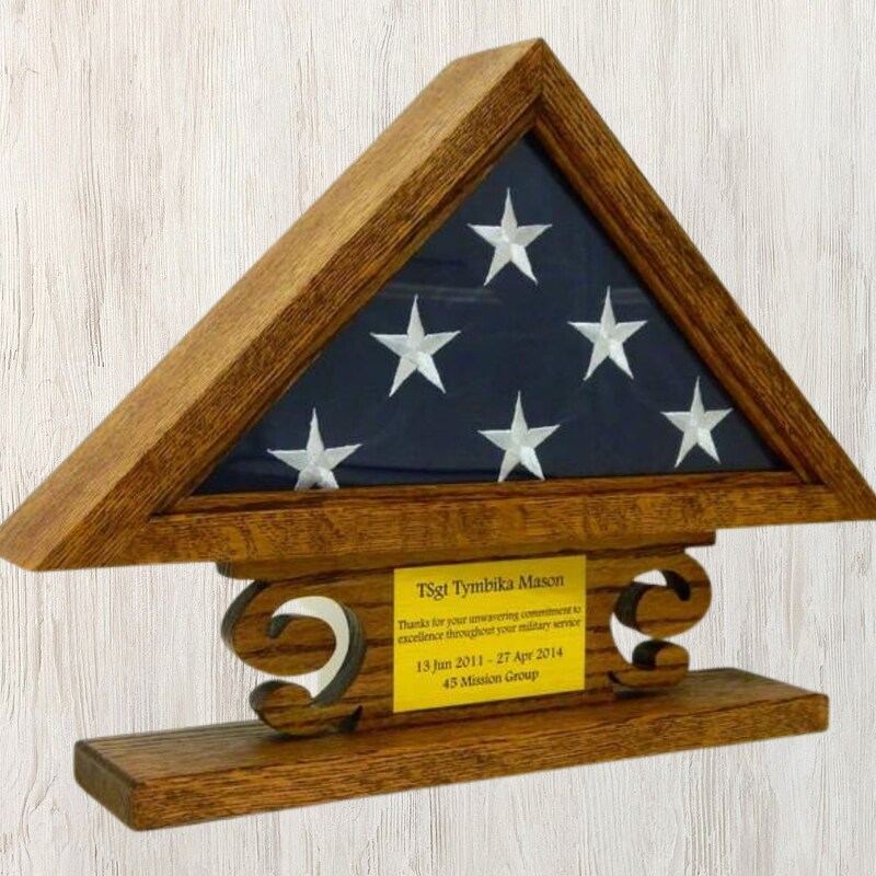 Flag Display Case - Etsy