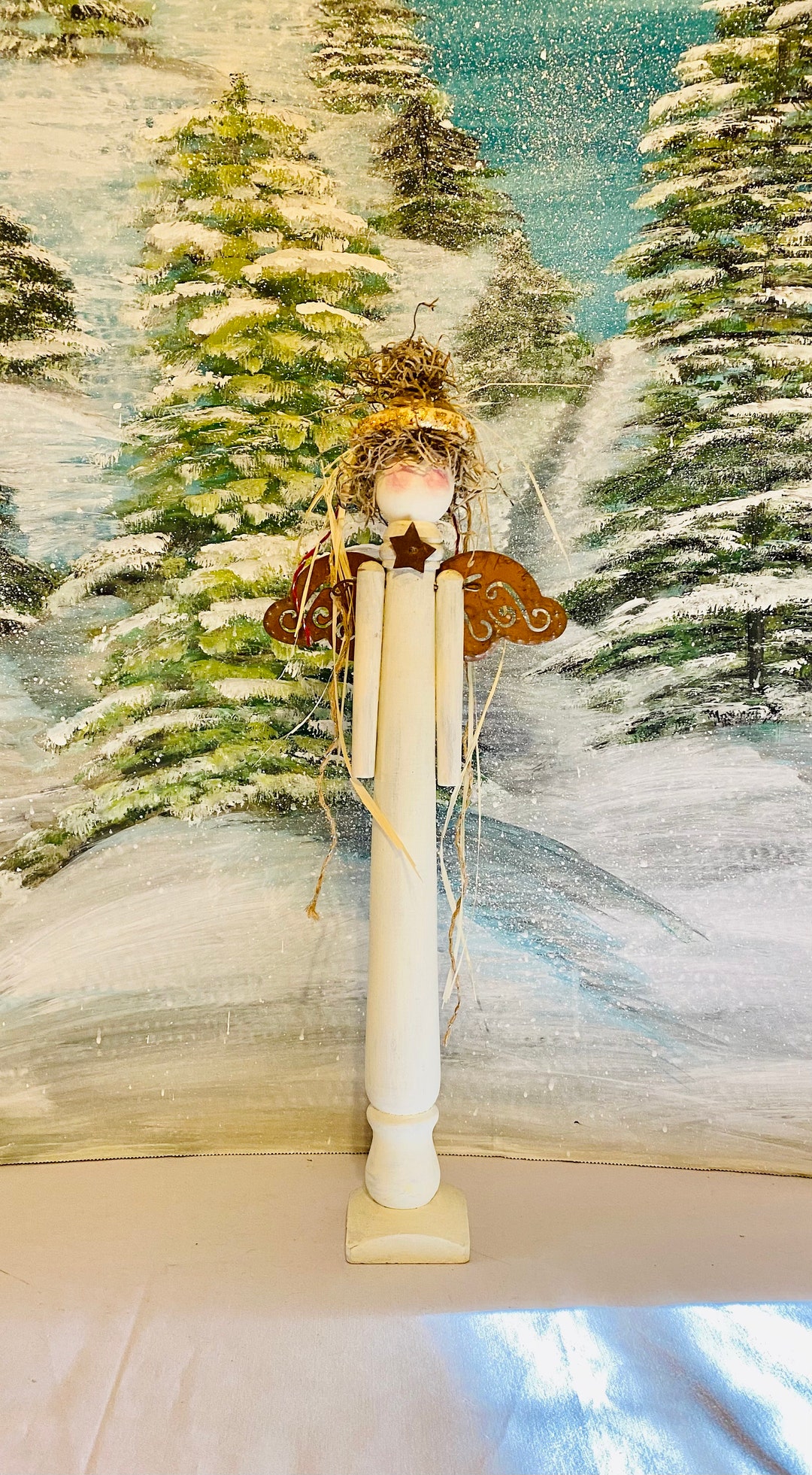 Spindle Angel - Etsy
