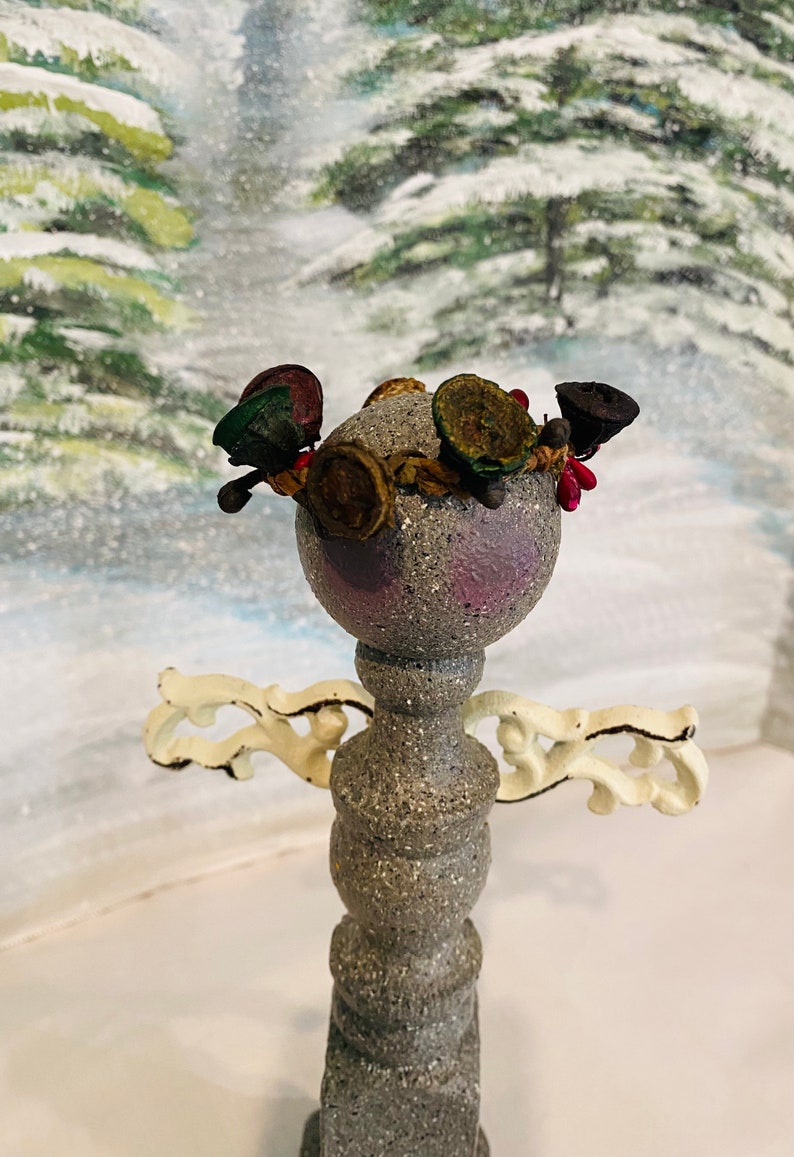 Gray Spindle Angel - Etsy