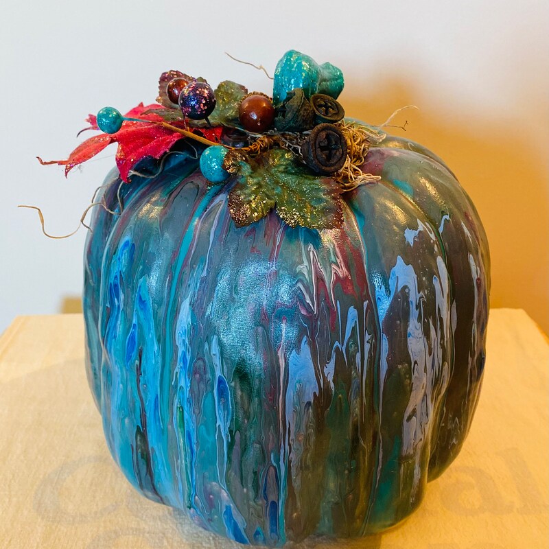 Turquoise Pumpkin - Etsy