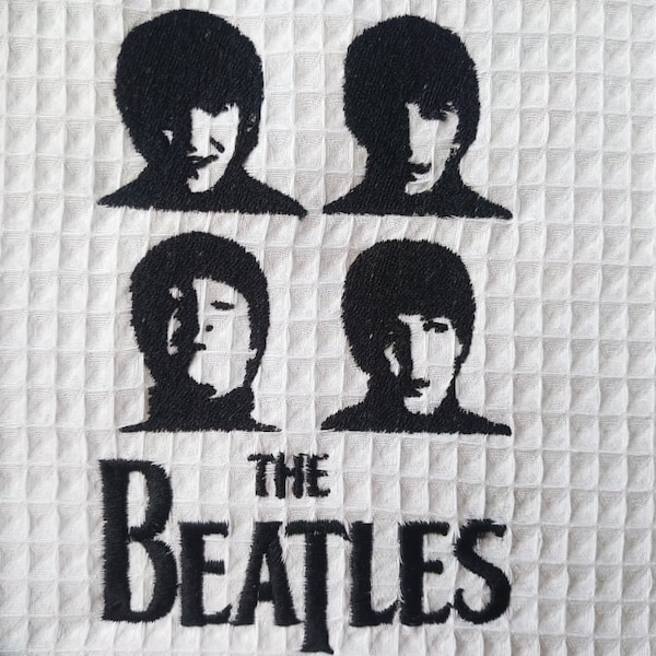Beatles Embroidery - Etsy