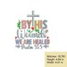 Inspirational Machine Embroidery Designs - Instant Download Files - Etsy