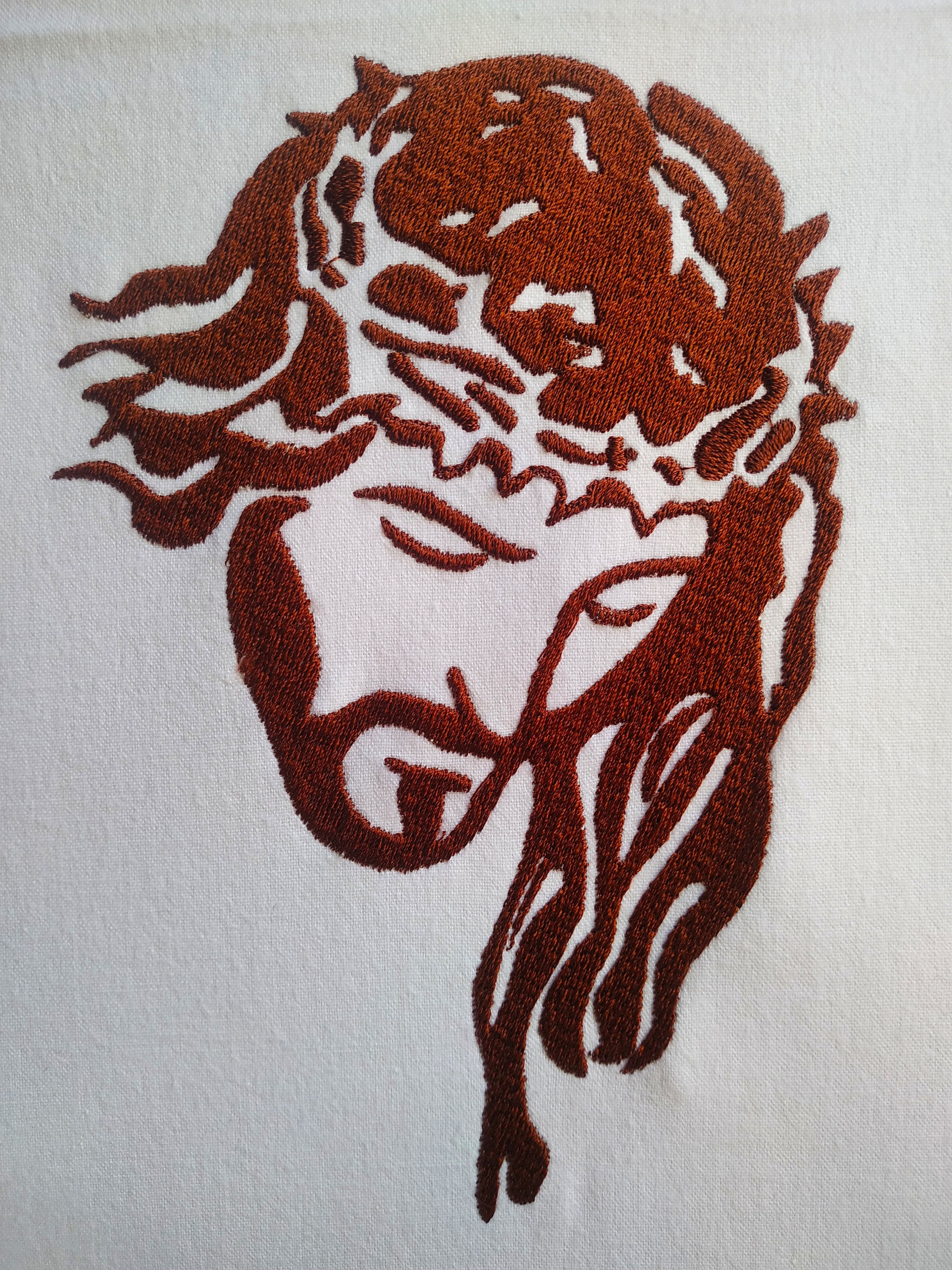 Jesus Large Embroidery Machine Design Instant Download - Etsy